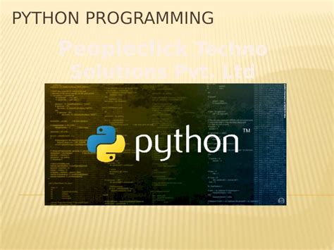 PPTX Best Python Programming DOKUMEN TIPS