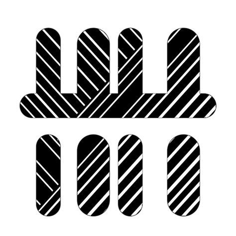 Premium Photo Barcode Scan Icon Black White Diagonal Lines