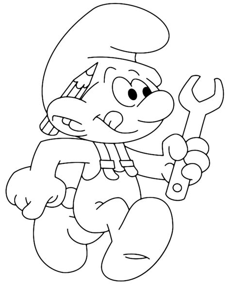 Printable Smurf Coloring Pages [2025]