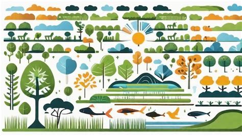 Premium Ai Image Thriving Ecosystem Diversity