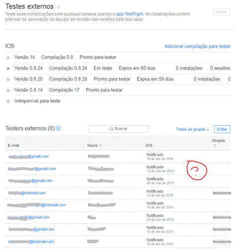 App Store Connect Where Is Notify Button In The Ios Testflight For