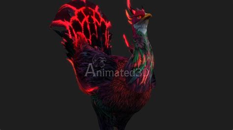 Phoenix A3 Animated 3d Model By Animated3d