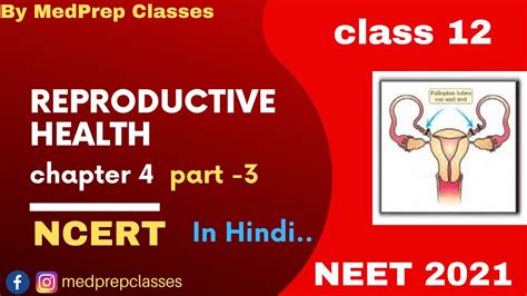 Class 12 Biology Reproductive Health Mtp Sti Infertility