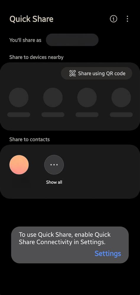 Quick Share Issue Roneui