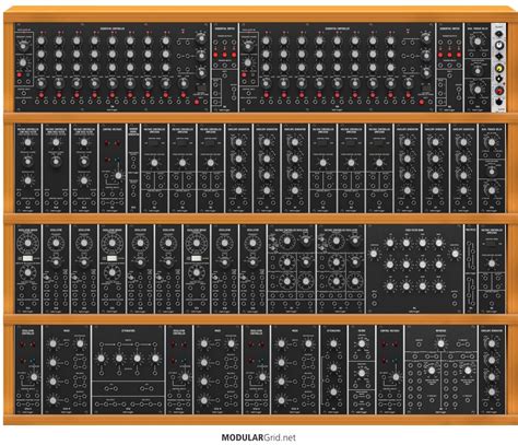 Moog IIIP Interpretation With Behringer Modules Substituting The 912 For A Steady State Fate