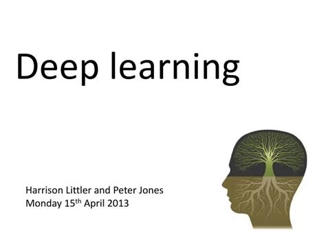 PPT Deep Learning PowerPoint Presentation Free Download ID