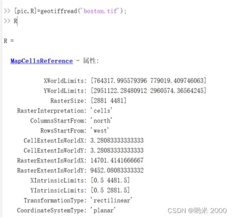 【matlab】笔记：geographiccellsreference 地理坐标知多少？矩阵、空间坐标、地理坐标之间转换等grid Map