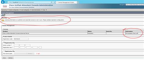 cuac advance replication error cisco community