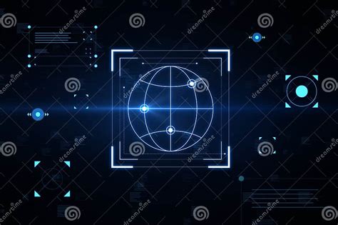 Creative Hacking Interface On Background Code Window High Tech Ui And Spyware Concept 3d