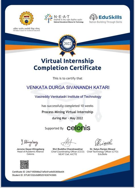 i am excited to announce that i have successfully completed the process mining virtual