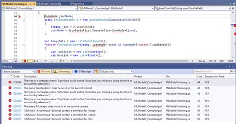 Object Detection Azure Predicted Failed And The Generated Projects Are Also Running Failed