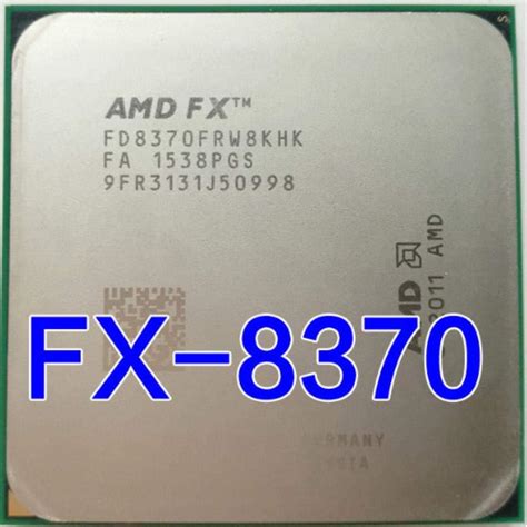 Original Amd Cpu Amd Fx 8370 Fx 8370 Fx 8370 Am3 Eight Nuclear 4 0ghz4 3 16mb 125w