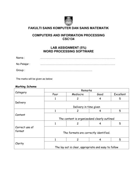 5 Word Processing Software