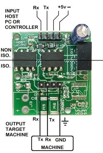 TTL UART To TTL UART Isolated Module For Isolated Serial Communication In USB RS RS Modbus