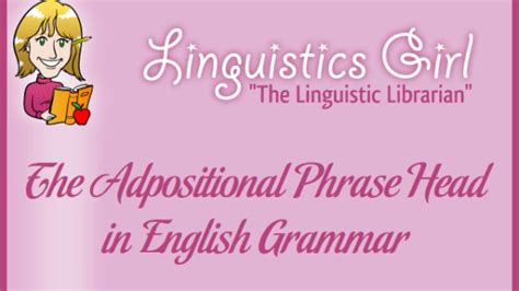 The Noun Phrase Head In English Grammar Linguistics Girl