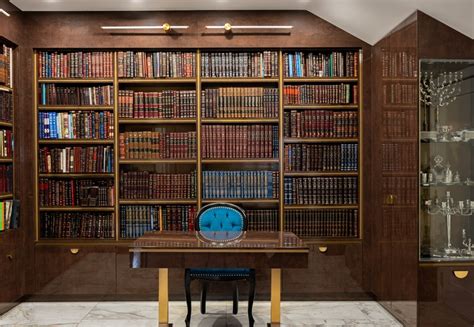 Custom Library Cabinets