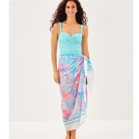 Lilly Pulitzer Swim Lilly Pulitzer Pareo In Roar Of The Seas