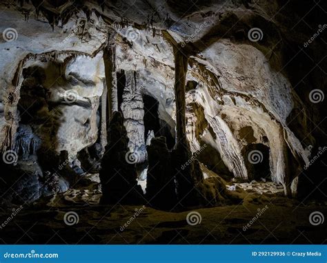 The Internal Texture Wonderful Stalactites Stalagmites And