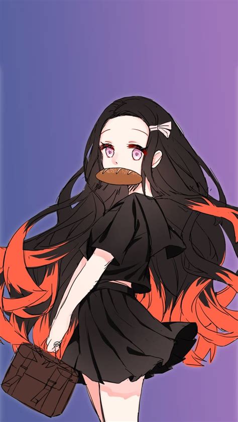 خلفيات الهاتف Nezuko Kamado Aniyuki Anime Portal