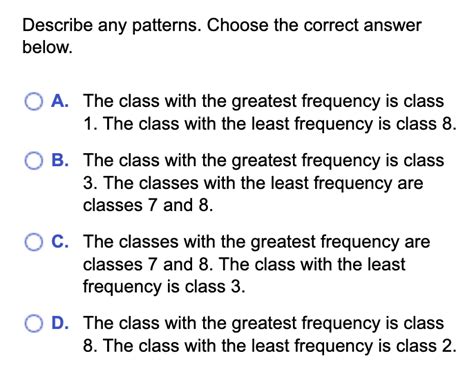 Solved Construct A Frequency Distribution And A Frequency Chegg Com