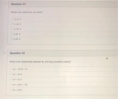 Solved Find V In The Following Circuit Using Loop Analysis