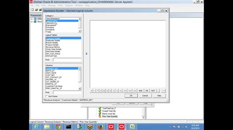 Obiee Time Series Funtions Youtube