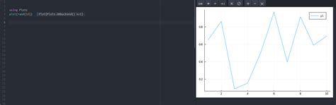 correct way to plot in juno pane new to julia julia programming language