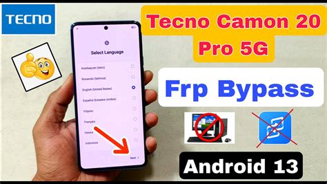 Tecno Camon Pro G FRP Bypass Android New