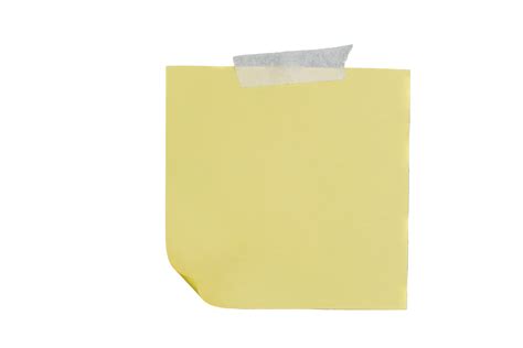 Yellow Sticky Note Png Hd Image Png All