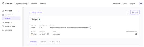 Where To Find My Environment Details Support Pinecone Community