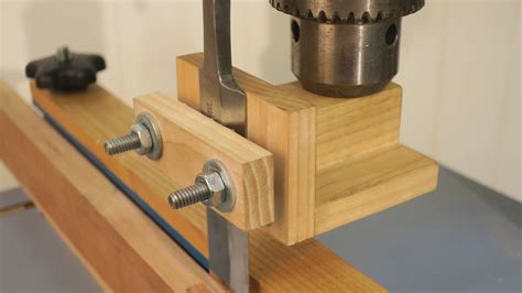 Drill Press Chisel Mount Workshop Companion