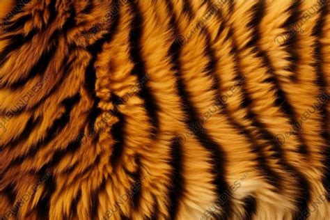 Captivating Tiger Fur Background Generate Ai