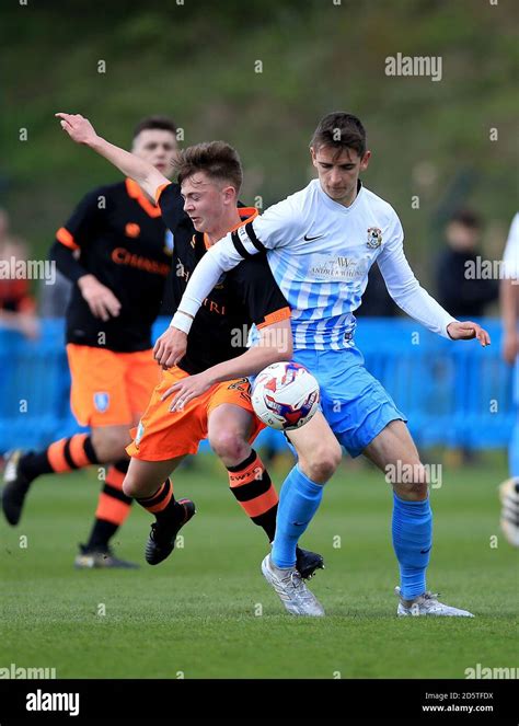 Coventry Citys Tom Bayliss Right And Sheffield Wednesdays Liam Waldock Battle For The Ball