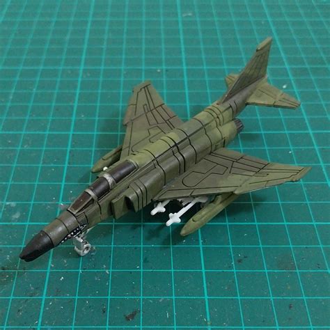 Green Snoopy 4d Model Aircraft F4e Phantom Ii