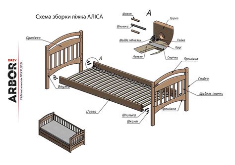 Кровать алиса схема сборки 88 фото