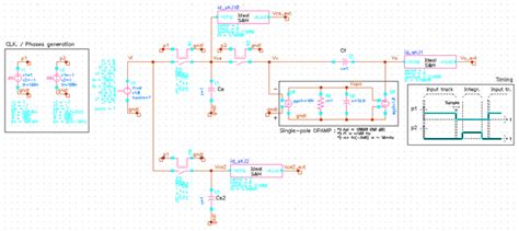 Continuous And Discrete Time Behaviour Of A Switched Cap Integrator Circuit Custom Ic Design