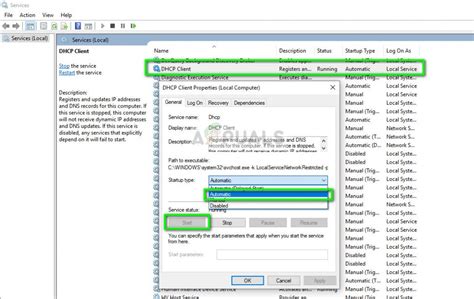 Fix DHCP Is Not Enabled For Ethernet