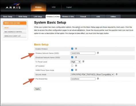 Arris Router Login Default Name Password And Ip Address