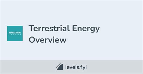Terrestrial Energy Careers Levelsfyi