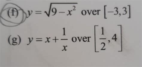 Solved For The Following Exercises Determine Whether The Chegg