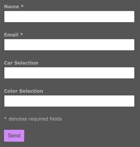 Adding Radio Buttons And Drop Down Lists To Forms