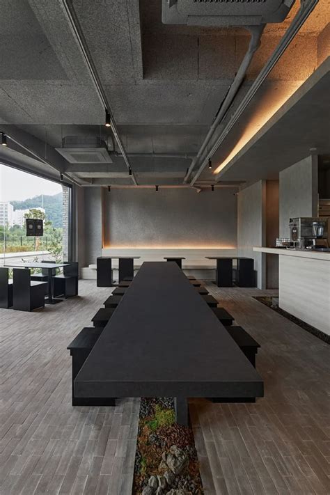 블랙톤 인더스트리얼 모던 분위기의 30평 양식집 인테리어 업체 Cafe Interior Design Cafe Interior Cafe Design