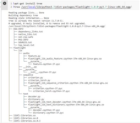 No Module Named Flashlight Lib Audio Flashlight Lib Audio Feature