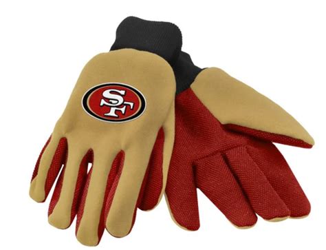 Sf 49ers Team Utility Gloves Craze Fashion