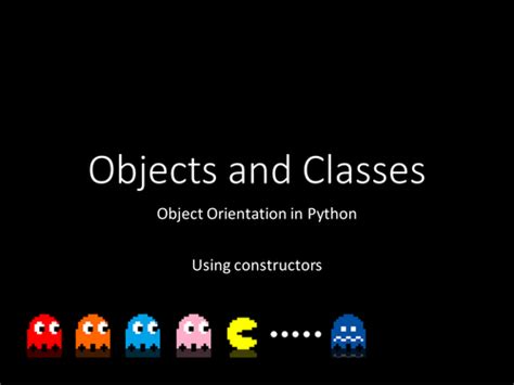 Lesson 2 Object Orientation Ocr Alevel Python Teaching Resources