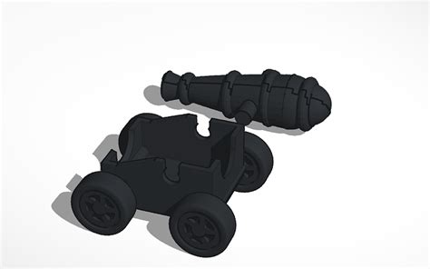 3d Design Cannon Tinkercad
