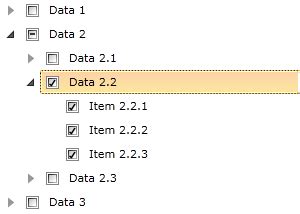Radtreeview S Tristate Mode In Deep