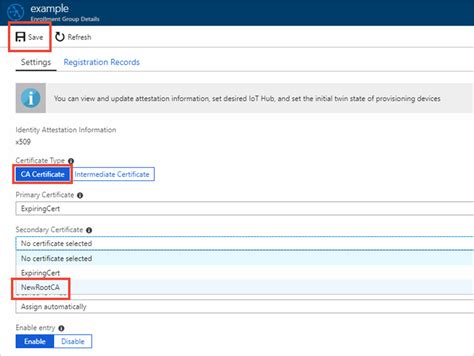 Azure Iot Hub Device Provisioning Service での Roll X509 証明書 Microsoft Learn