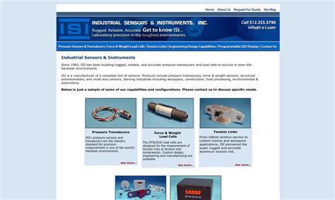 Industrial Sensors Instruments Inc Load Cells