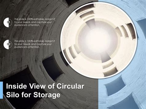 Inside View Of Circular Silo For Storage Ppt Powerpoint Presentation File Model Pdf